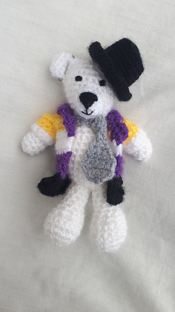 Ravelry: Non-binary bear pattern by L Hodgins