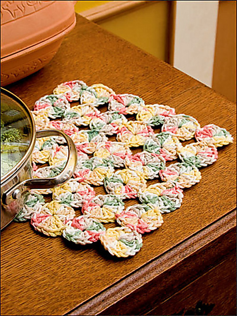 Ravelry: Harvest Hot Mat pattern by Wendy Harbaugh