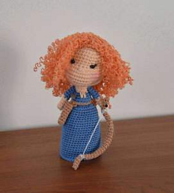 Ravelry: Merida the Brave pattern by Jo Merriman