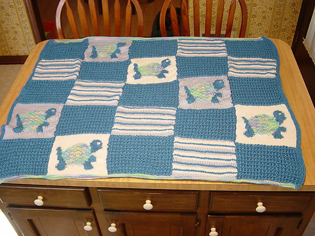 Ravelry: Turtle Blanket pattern by Bernat Design Studio