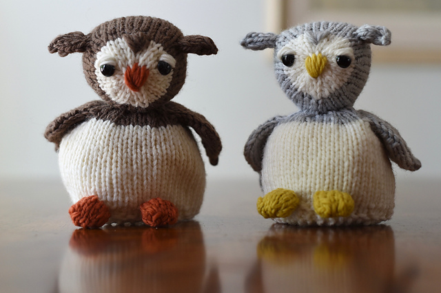 Ravelry: Egg to Owl Reversible Toy pattern by Susan B. Anderson