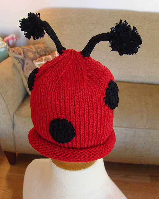 Ravelry: Ladybug Hat pattern by Susan B. Anderson