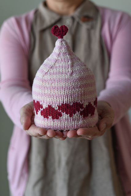 Ravelry: Love & Hearts Hat pattern by Susan B. Anderson