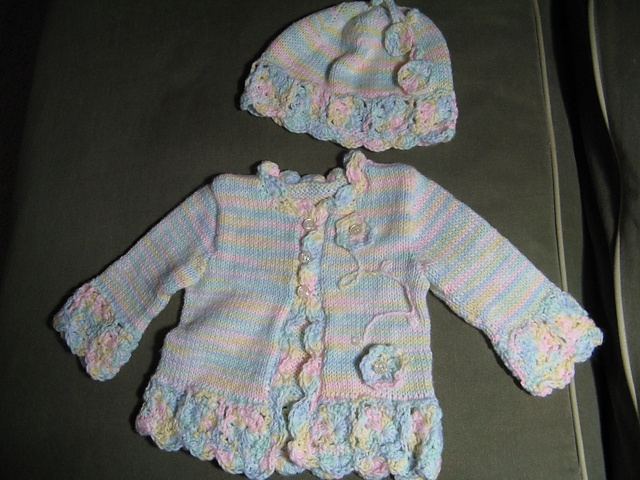Ravelry: Pretty in Pink Set pattern by Bernat Design Studio