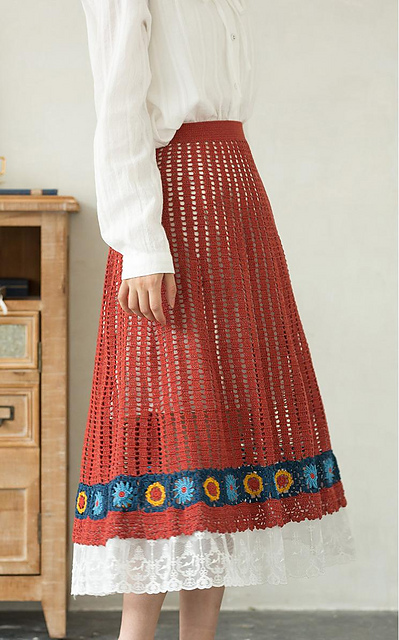 Ravelry: Croatia Lace Skirt pattern by Susan's family