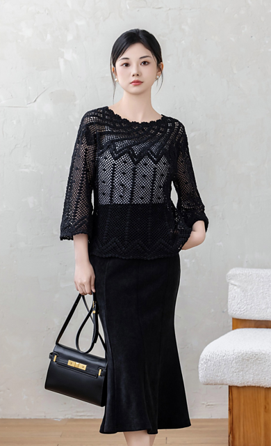 Ravelry: String Lace Blouse pattern by Susan's family