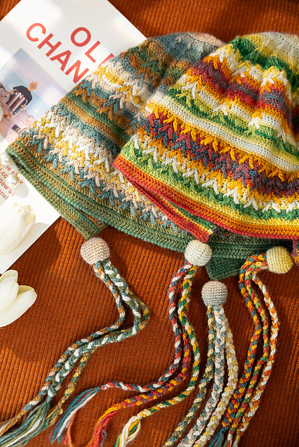 Ravelry: Celestial Swirl Bonnet pattern by Susan's family