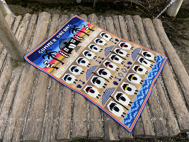 Ravelry: Summer Dreams Children‘s Blanket pattern by Susanne Anacker