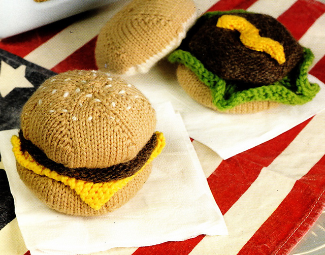 Ravelry: Burger pattern by Susie Johns