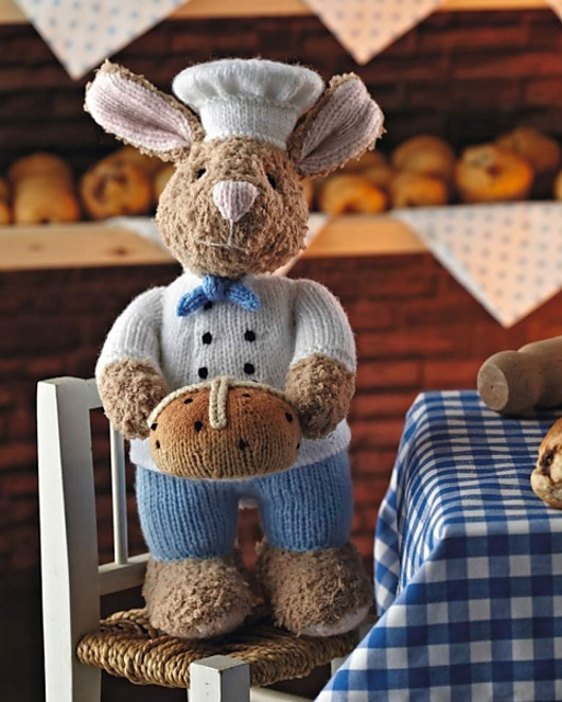 Ravelry: Hot Cross Bunny pattern by Alan Dart