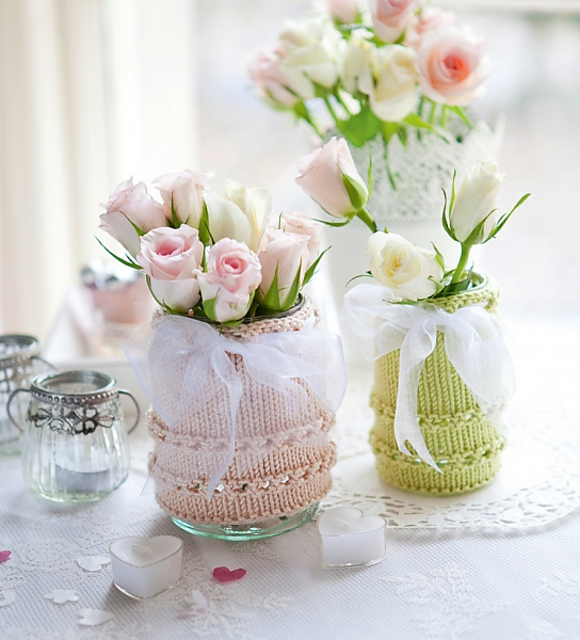 Ravelry: Vase Covers pattern by Kyoko Nakayoshi