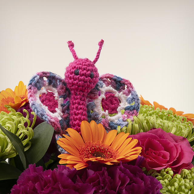 Ravelry: Flutterby the Butterfly - Crochet/Amigurumi Toy pattern by ...