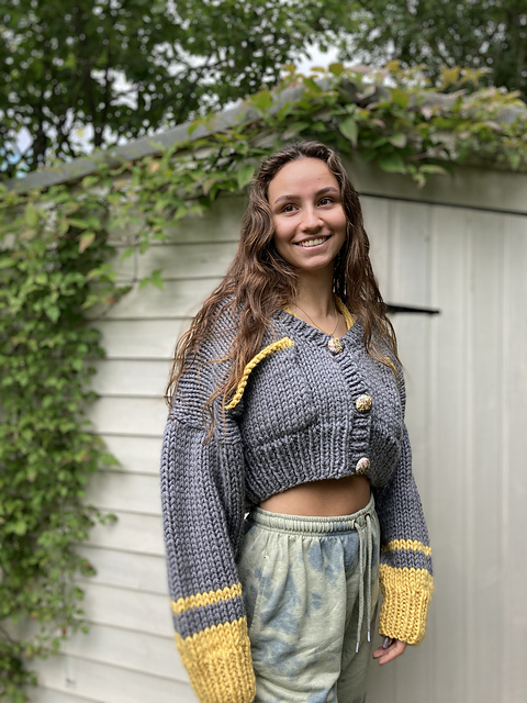 Ravelry: Big Knit Twinset pattern by Suzy Rai