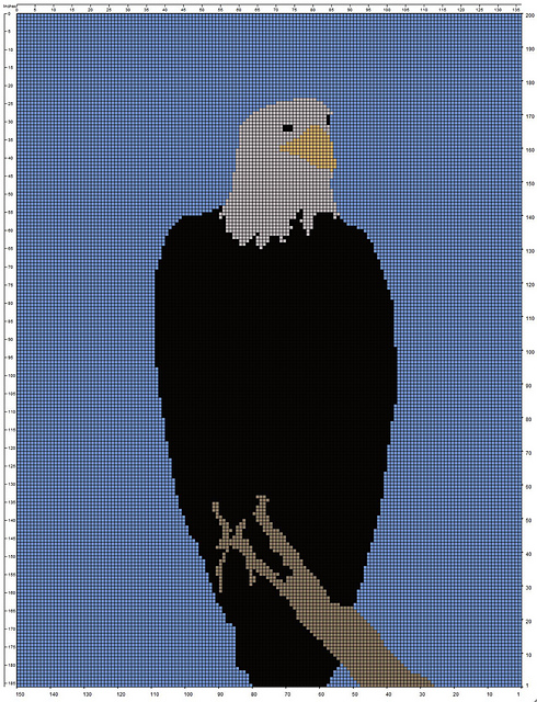 Ravelry: eagle sitting pattern by Sue Williams