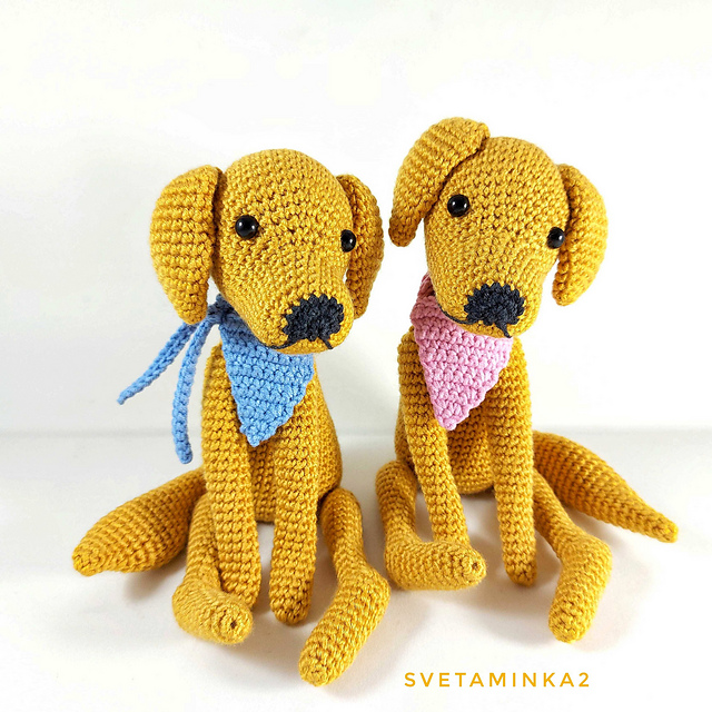 Ravelry: Golden Retriever amigurumi pattern by Sveta Minakova