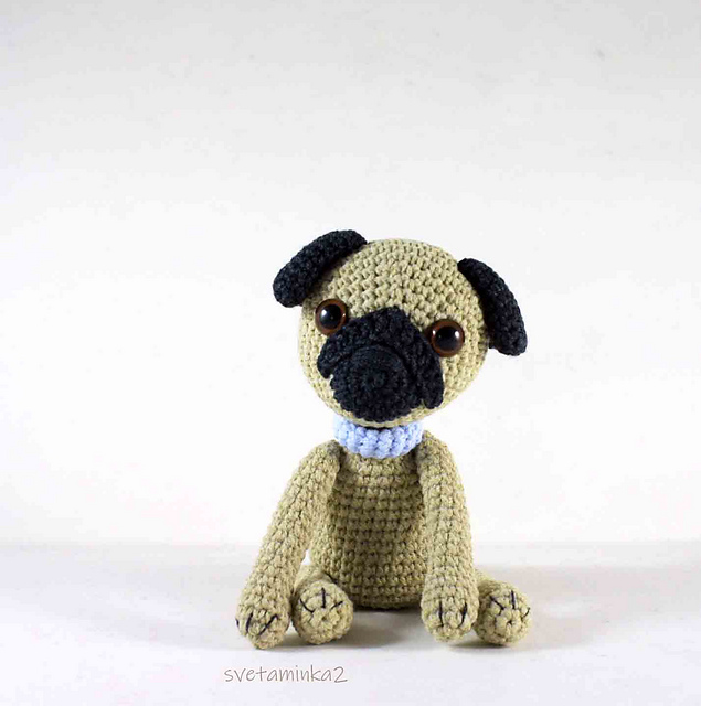 Ravelry: Pug amigurumi pattern by Sveta Minakova
