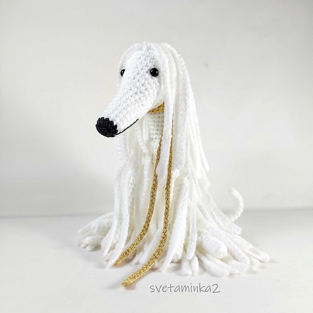 Ravelry: Afghan Hound Dog pattern by Sveta Minakova