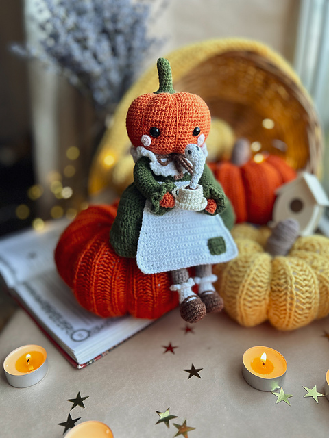 Ravelry: Susie the Pumpkin doll pattern by Svitlana Kuzyk
