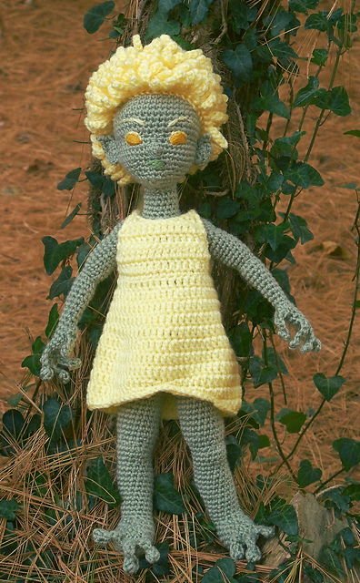 Ravelry: Zaniah, the Alien from Virgo Constellation pattern by Vanora Hagen