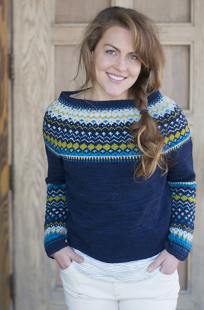 Ravelry: Bridget Pullover pattern by Michele Rose Orne