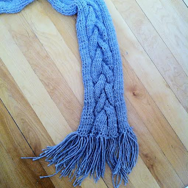 Ravelry: The Bohemian Braid Scarf pattern by Maria Clara Charron