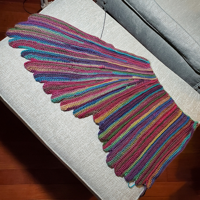Ravelry: sweetangel4274's Feather Wings Shawl unforgettable