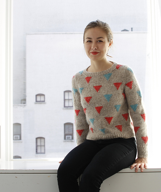 Ravelry: Happy Triangles pattern by Kiyomi Burgin