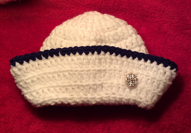 Ravelry: Florida Stitches of Love Sailor Hat pattern by Michelle Olson