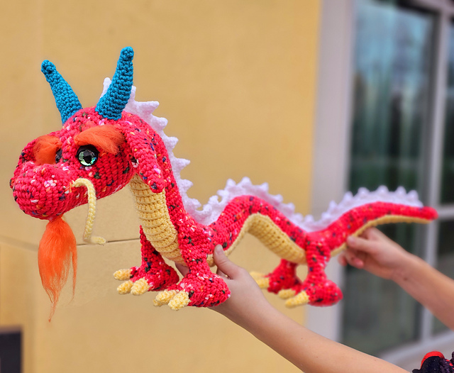 Ravelry: Chaofeng the eastern dragon pattern by Carolyne Brodie