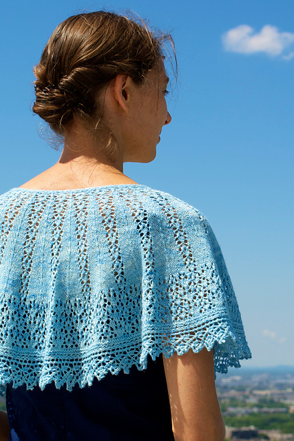 Ravelry: Millicent Capelet pattern by Elizabeth Sullivan