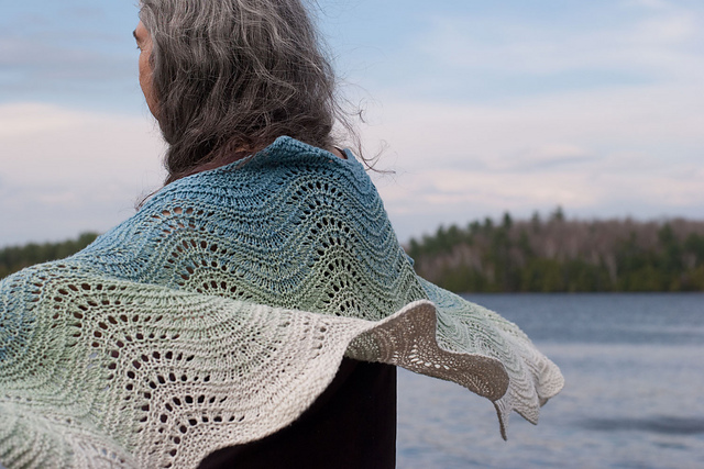 Ravelry: Lakeshore Wrap pattern by Debbie Sullivan