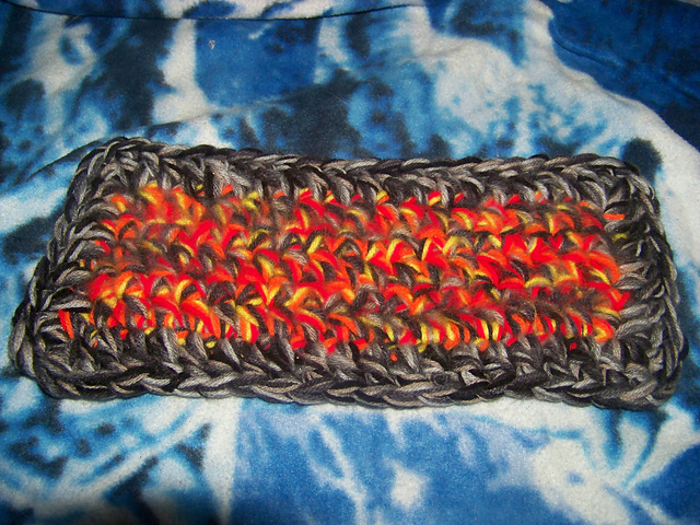 Ravelry: Fire Walking Mat pattern by The Sleepless Crocheter