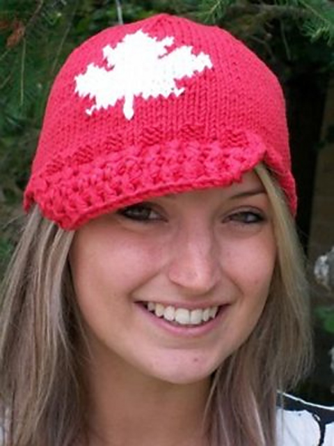 Ravelry: Peaked Leaf Cap pattern by Michele C Meadows