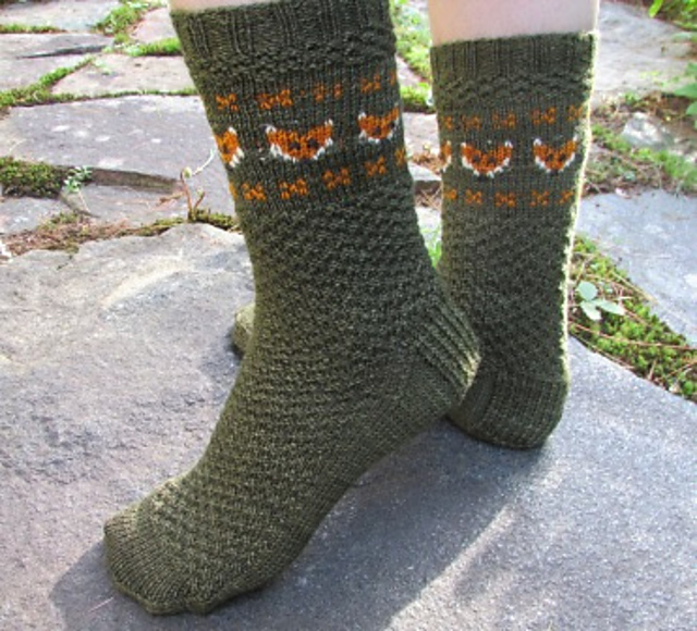 Ravelry: Fox Sox pattern by Michele C Meadows