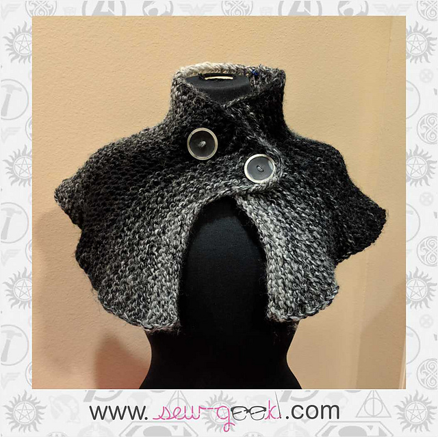 Ravelry: Brianna's Outlander Capelet pattern by Claudia Drinovsky
