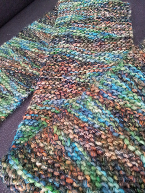 Ravelry: Yet Another Short Row Scarf pattern by Sybil R