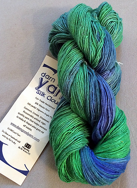 Ravelry: Darn Good Yarn Lace Weight 100% Recycled Silk