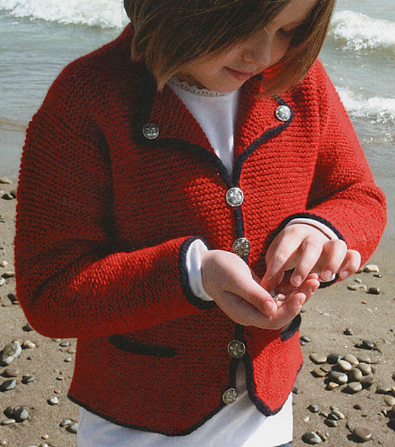 Ravelry: Child's Bavarian Jacket pattern by Elizabeth Zimmermann