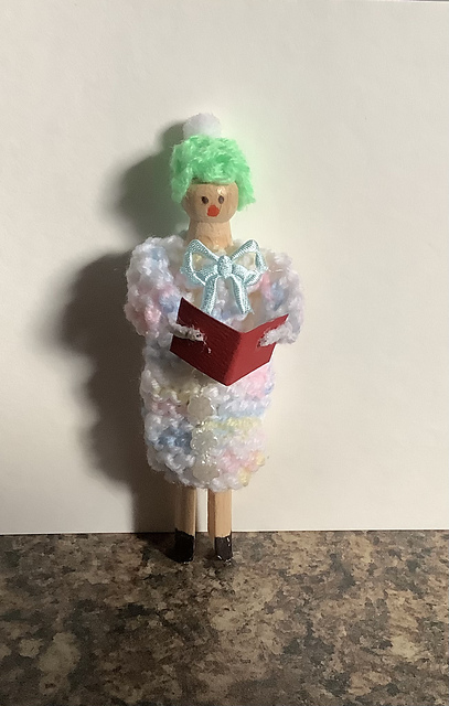 Ravelry: Carol Singer Clothes Peg Doll pattern by taffylass knits