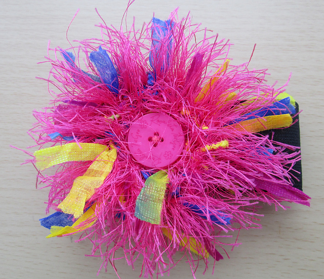 Ravelry: Embellished Wristband pattern by taffylass knits