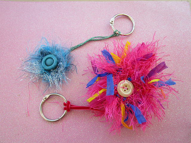 Ravelry: Funky Key Rings pattern by taffylass knits