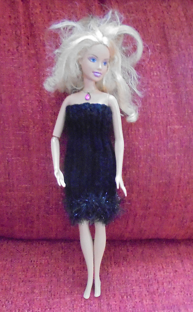 Ravelry: Barbie Little Black Dress pattern by taffylass knits