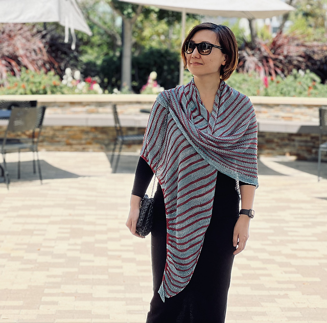 Ravelry: Rule of Odds Shawl pattern by Takako Takiguchi