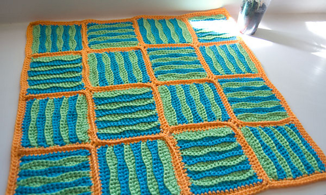 Ravelry: Wavy Baby Blanket pattern by Tamara Kelly