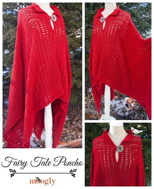 Ravelry: Fairy Tale Poncho pattern by Tamara Kelly