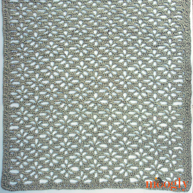 Ravelry: Snowflake Lace Throw pattern by Tamara Kelly