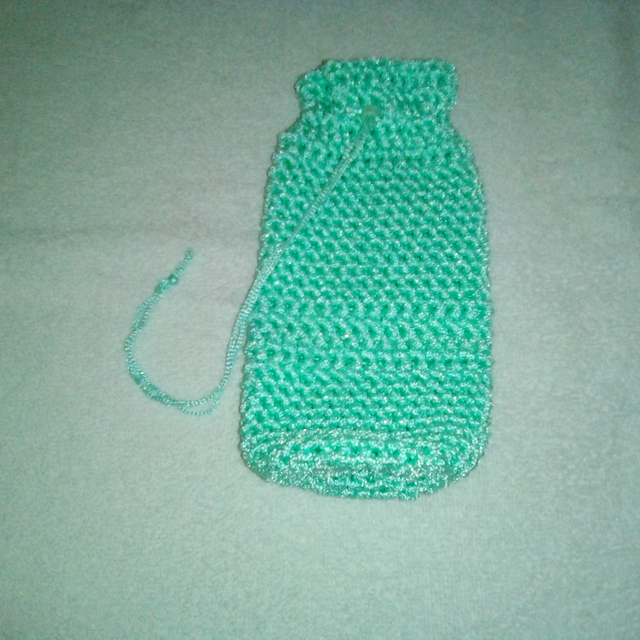 Ravelry: Mesh Macrame Bag pattern by Krystal Walker