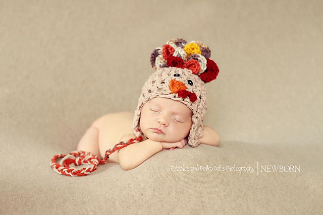 Ravelry: Turkey and Peacock Hat pattern by Tanya Bernard