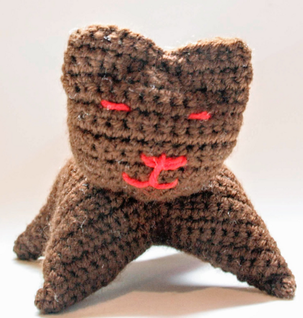 Ravelry: Amigurumi Square Cat pattern by Stick In Yarn