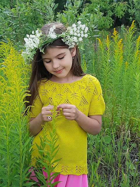 Ravelry: Dragonflies Top pattern by tatiana Martin